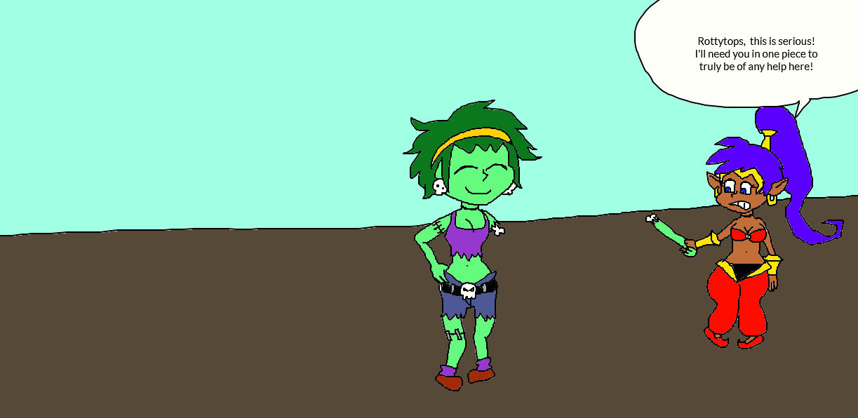 Some Drawing Of Shantae And Rottytops By Lucifertheshort On Deviantart