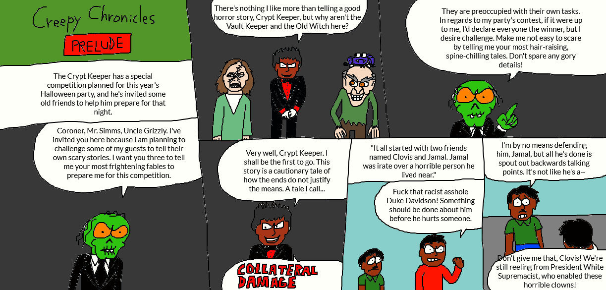Creepy Chronicles: Prelude Page 1 by LuciferTheShort on DeviantArt