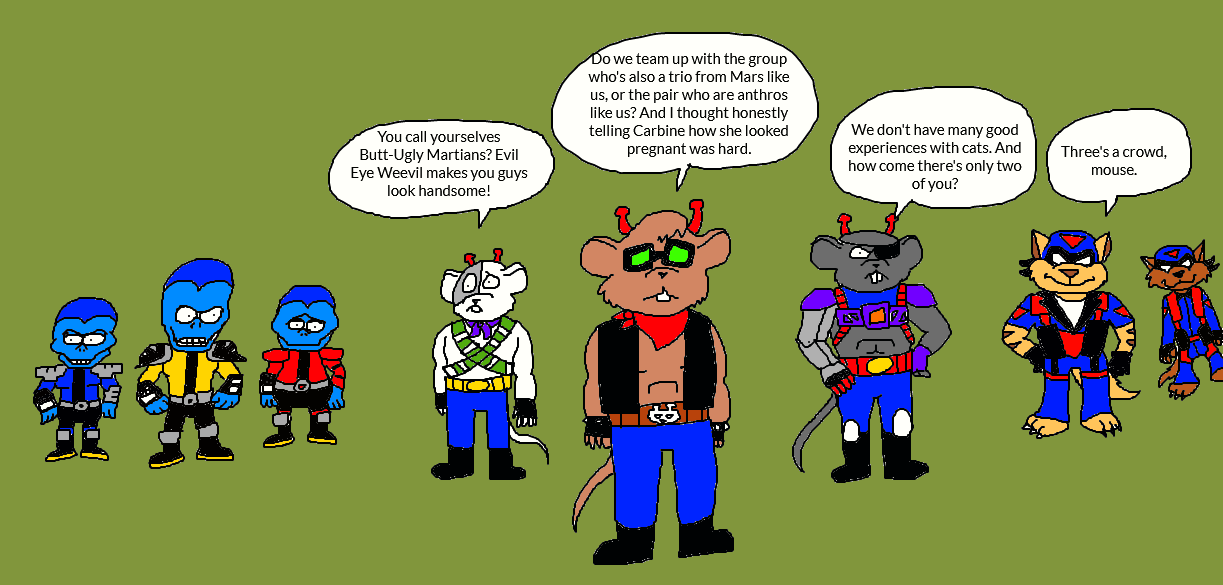 My Next Biker Mice Crossover by LuciferTheShort on DeviantArt