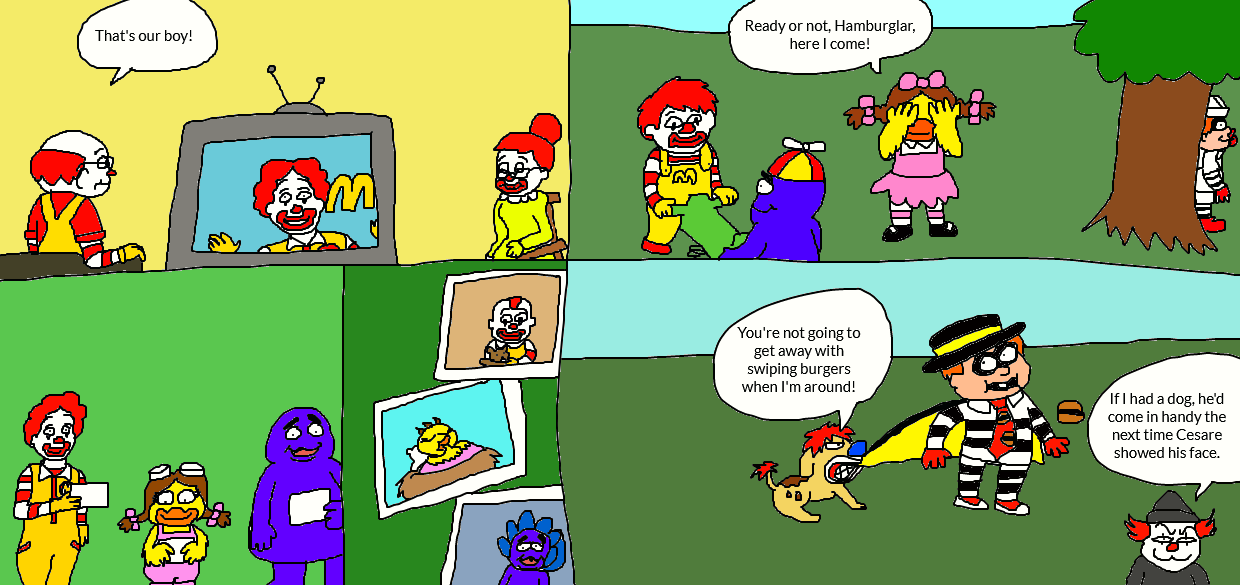 Fan Art of Unrealized McDonaldland Ads by LuciferTheShort on DeviantArt