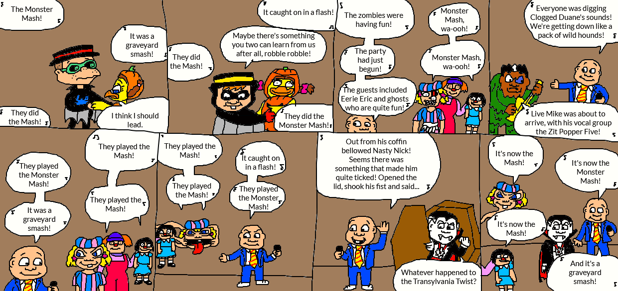 A Gruesome Gala Page 12 by LuciferTheShort on DeviantArt