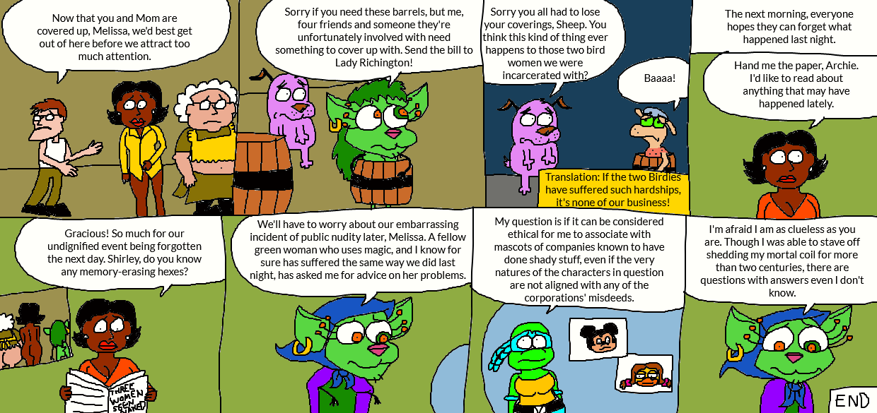 Melissa the Weremole Page 4 (END) by LuciferTheShort on DeviantArt