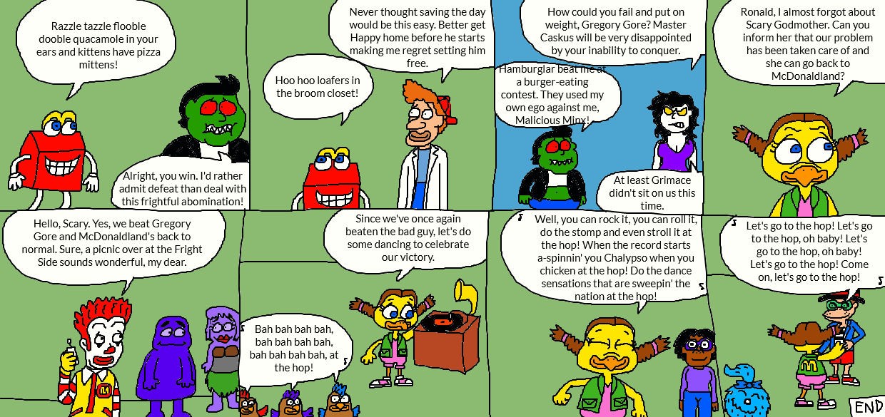 McDonaldland in the 50s Page 7 (END) by LuciferTheShort on DeviantArt