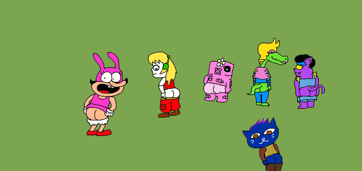 Indie Game Girls Mooning By Lucifertheshort On Deviantart