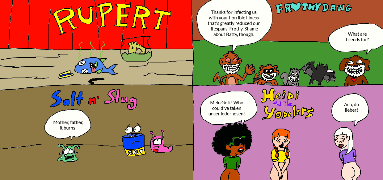 Cartoons That Never Made It Tribute by LuciferTheShort on DeviantArt