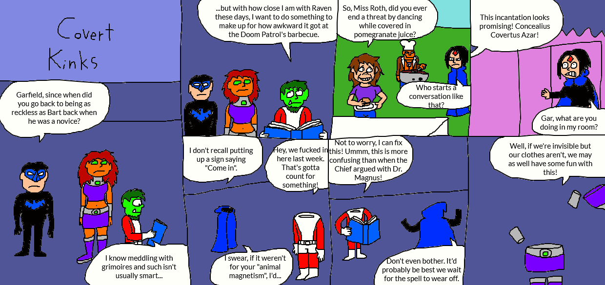 Covert Kinks Page 1 by LuciferTheShort on DeviantArt