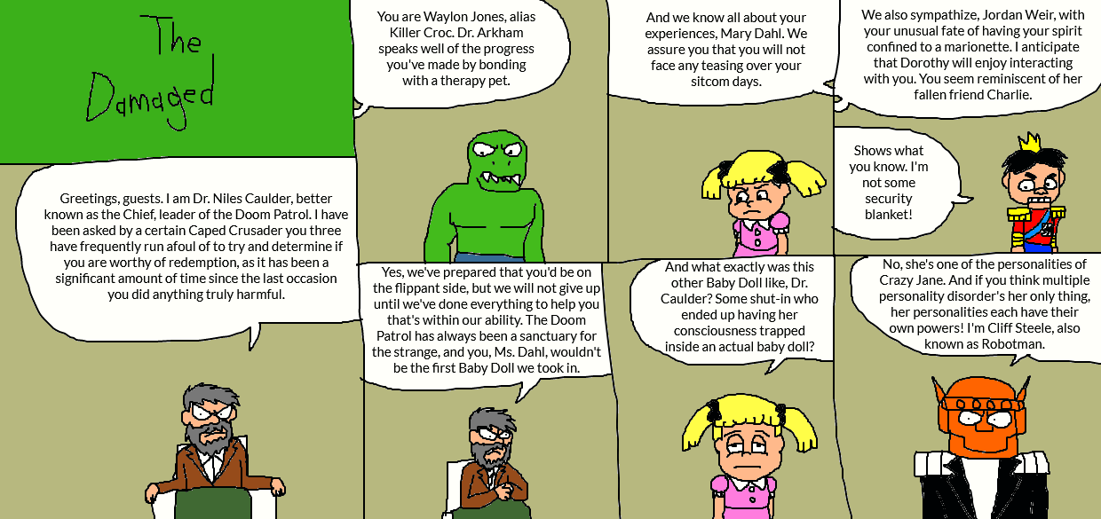 The Damaged Page 1 by LuciferTheShort on DeviantArt