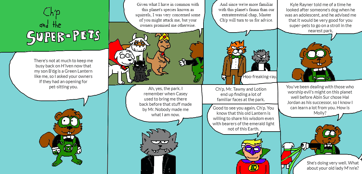 Ch'p and the Super-Pets Page 1 by LuciferTheShort on DeviantArt