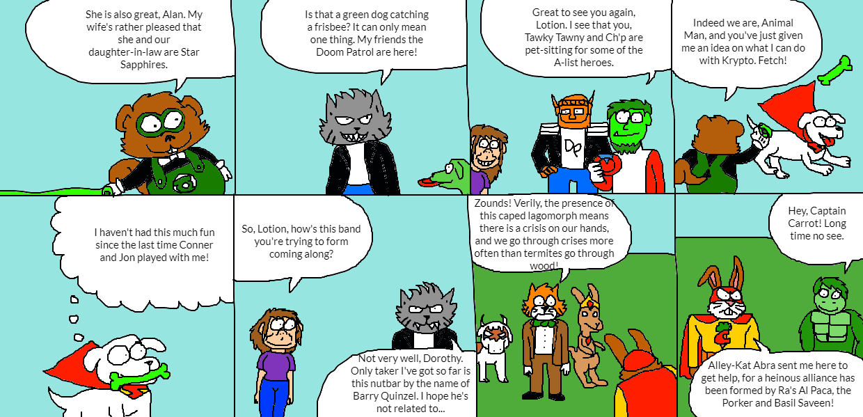 Ch'p and the Super-Pets Page 2 by LuciferTheShort on DeviantArt