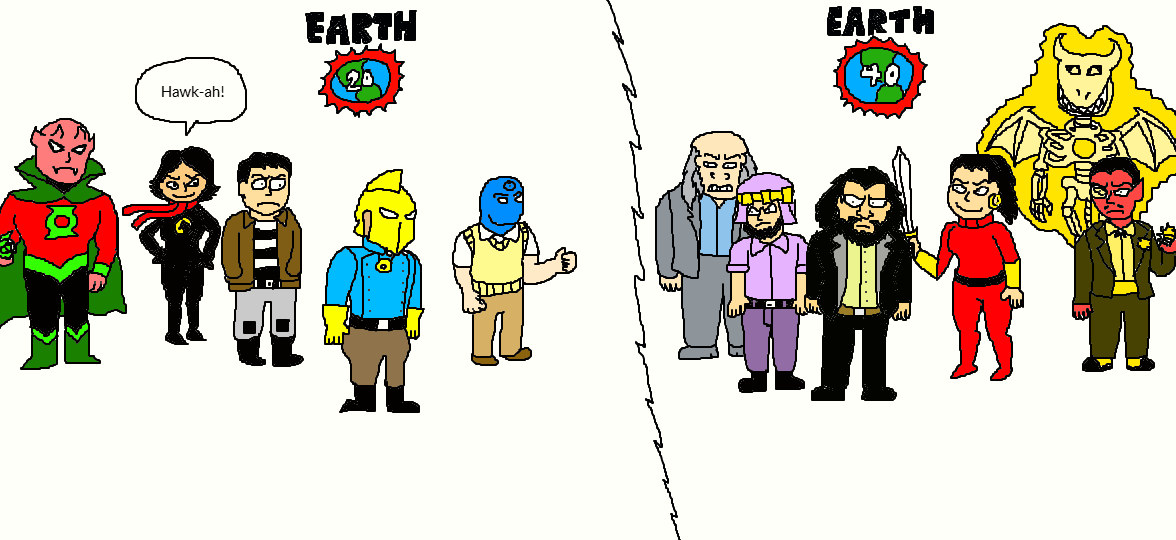 DC Multiverse: Earth-20 and Earth-40 by LuciferTheShort on DeviantArt
