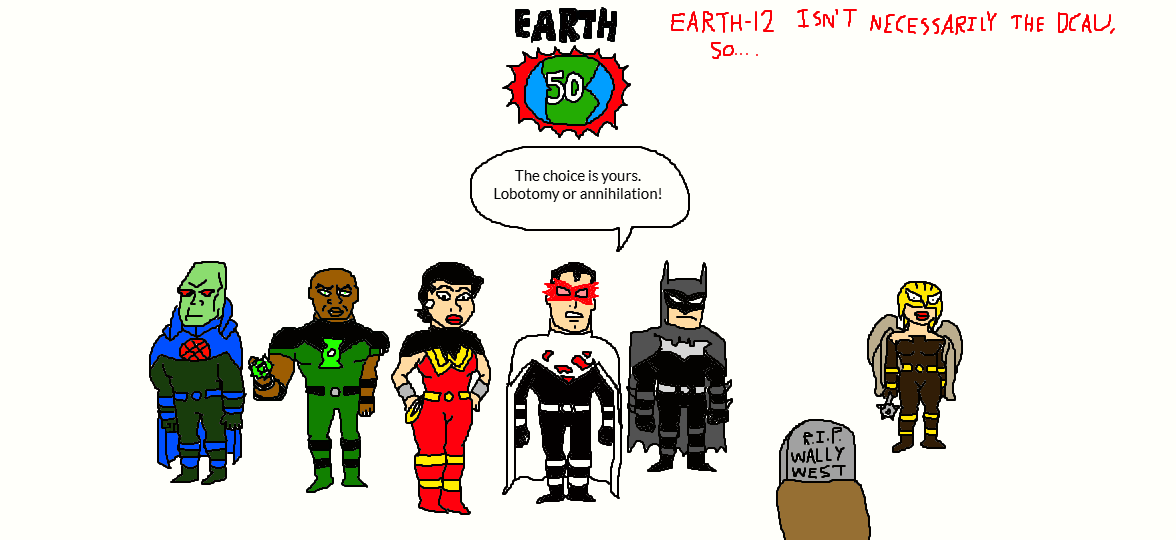 DC Multiverse: Earth-50 by LuciferTheShort on DeviantArt
