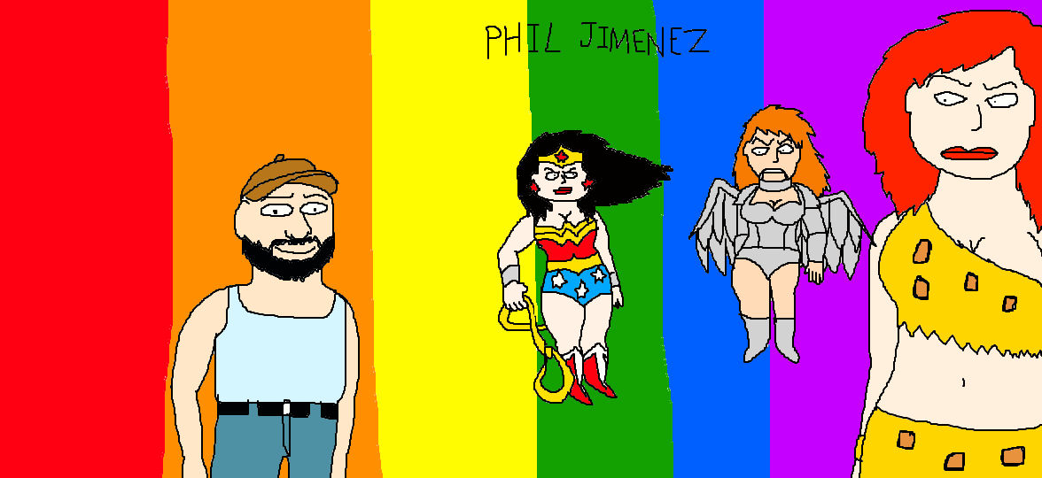 Phil Jimenez Tribute by LuciferTheShort on DeviantArt
