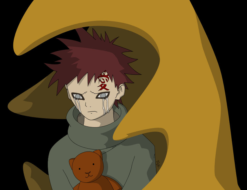 Gaara, Remake by me by Mokuseinoken on DeviantArt