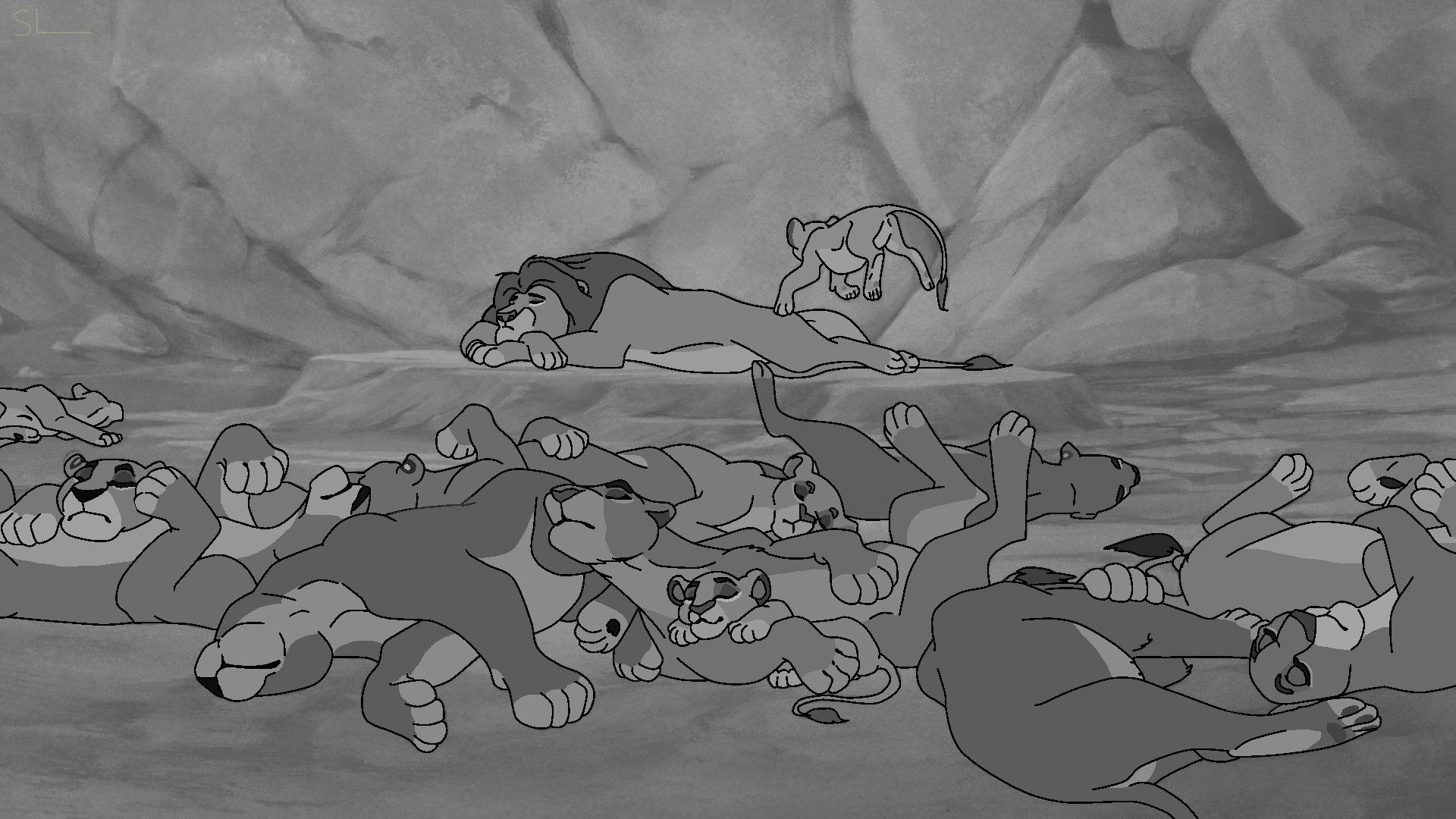 [ TLK base #16 ] pride sleeping by SariellaLime on DeviantArt