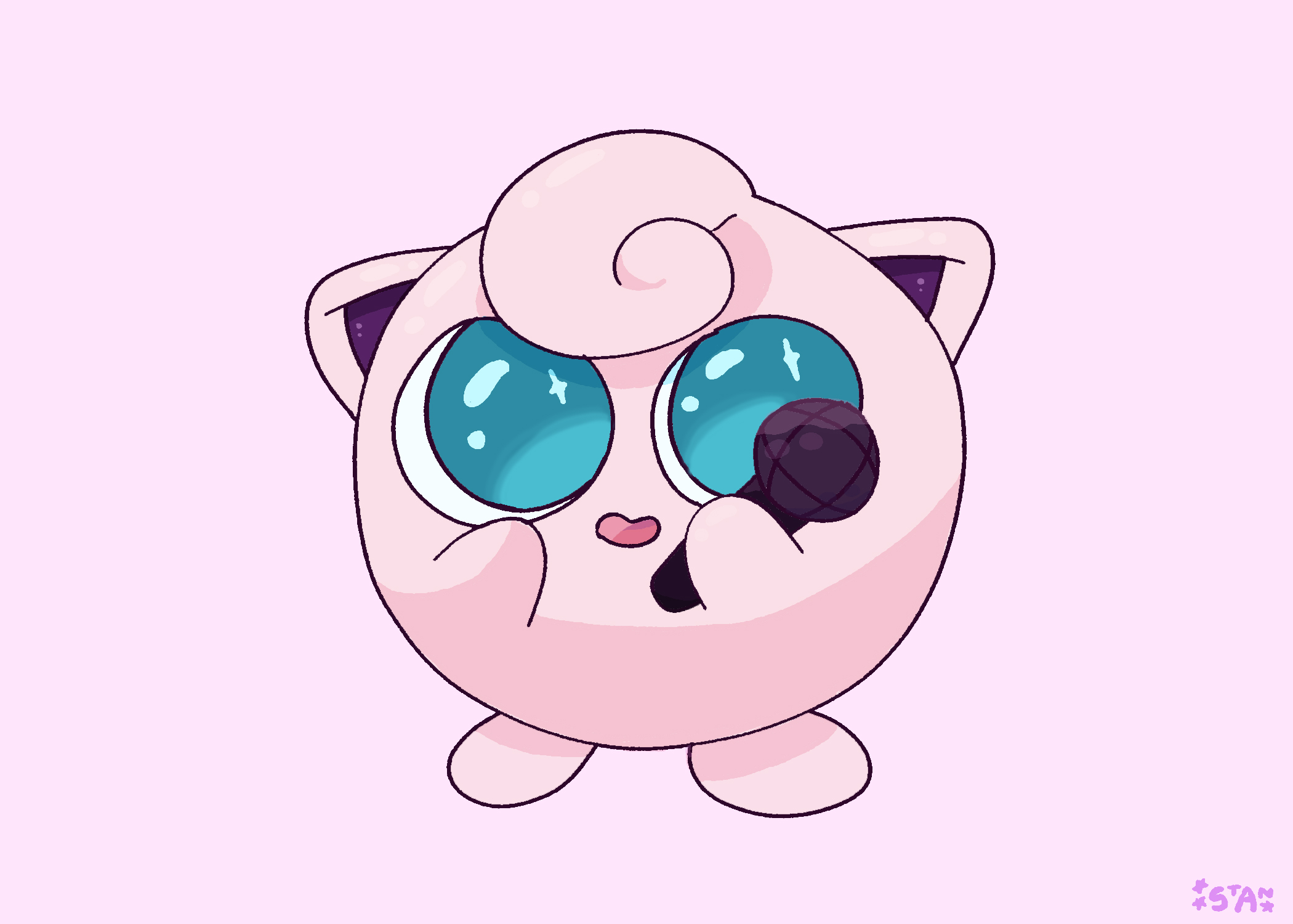 Jigglypuff by starryanableps on DeviantArt