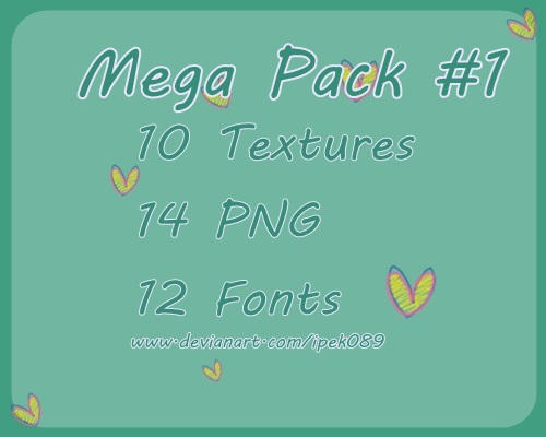 Mega Pack #1 by ipi089 on DeviantArt