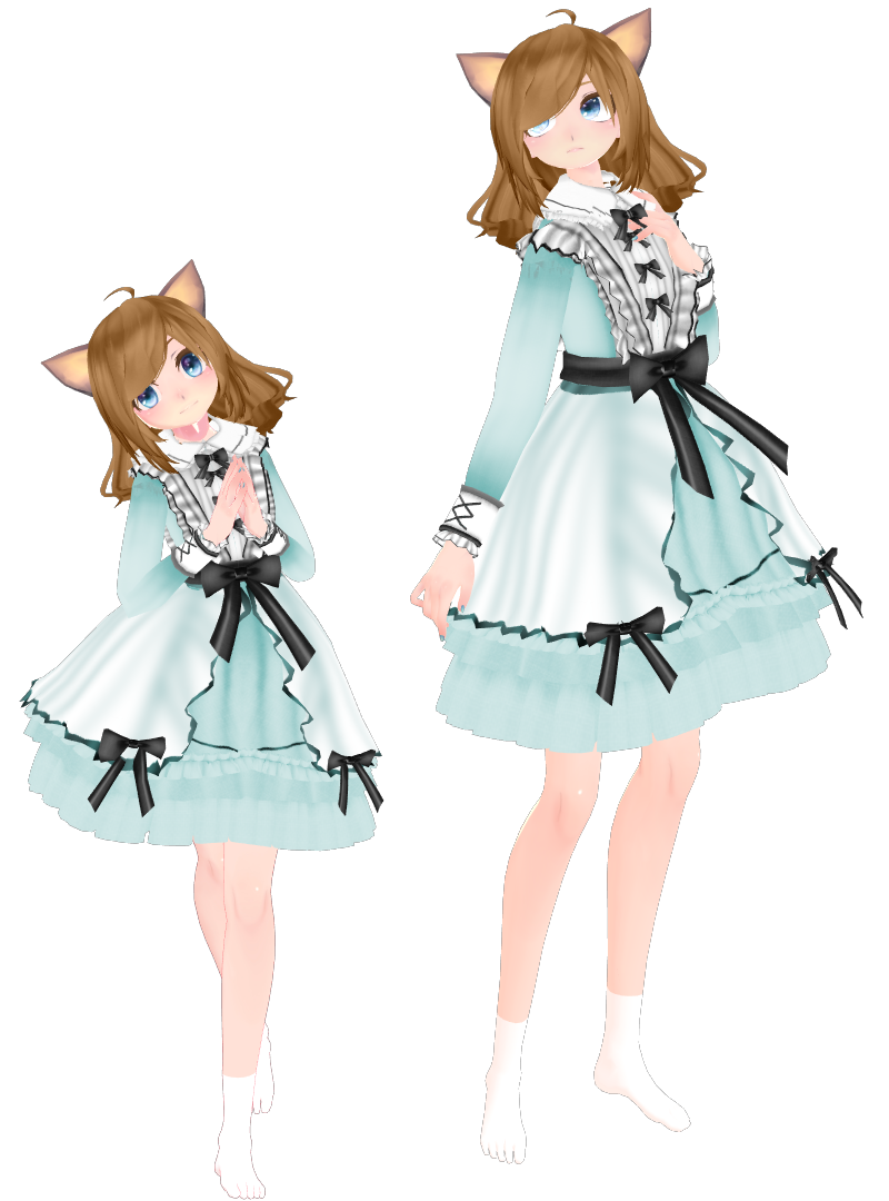 MMD TDA Chibi-neko Download by TheElementalGriffin on DeviantArt