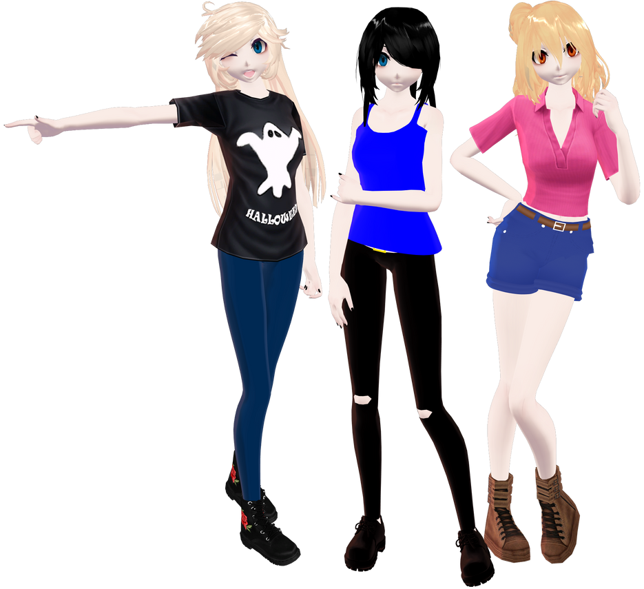 MMD E+N+J (Class of '09) Download by TheElementalGriffin on DeviantArt