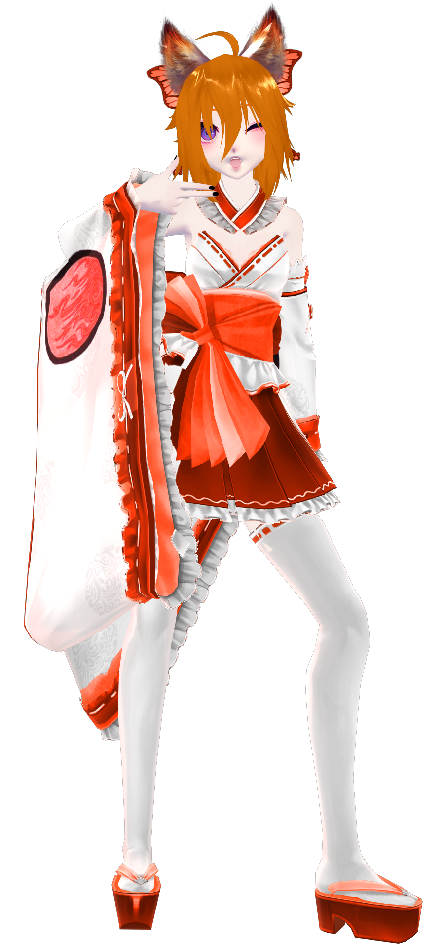 MMD TDA Ceroba Ketsukane (alt. outfit) Download by TheElementalGriffin on DeviantArt