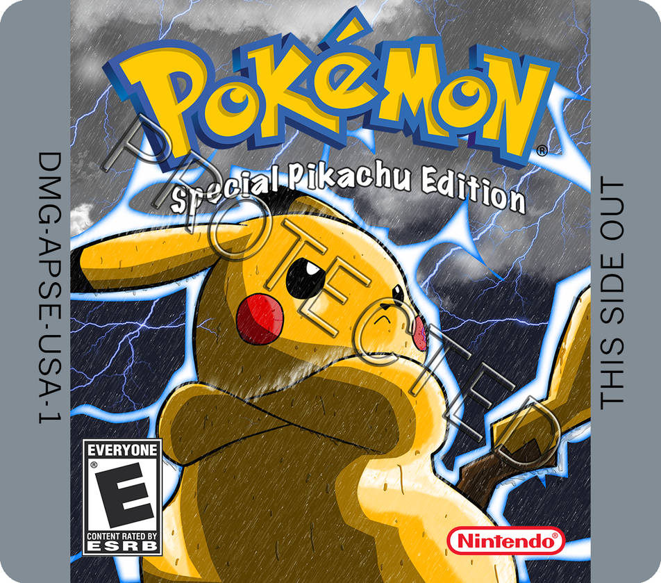 Pikachu Nintendo Gameboy Cartridge Sticker by cboma18 on DeviantArt