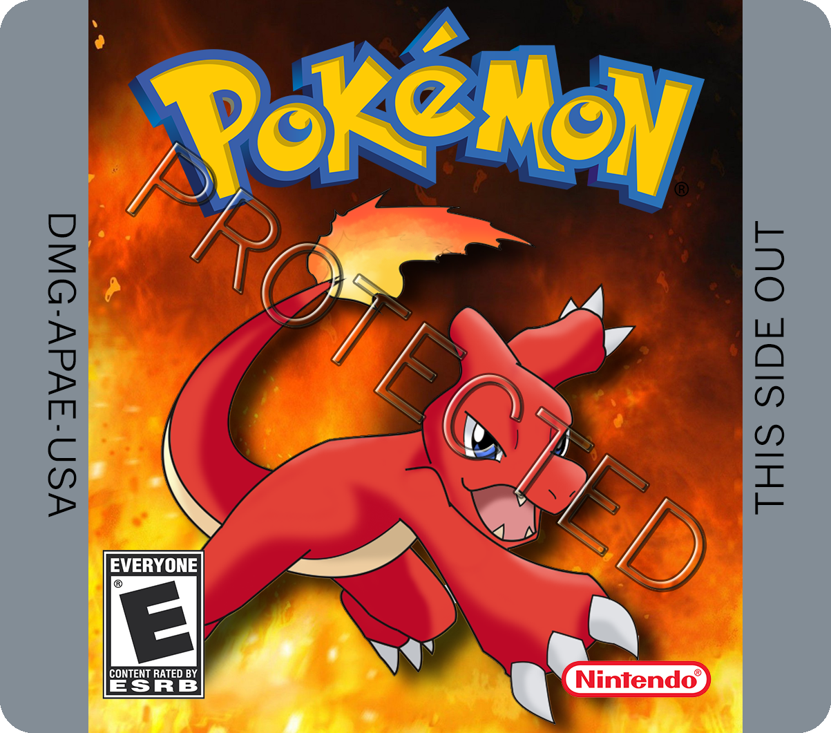 Charmeleon Nintendo Gameboy Cartridge Sticker by cboma18 on DeviantArt