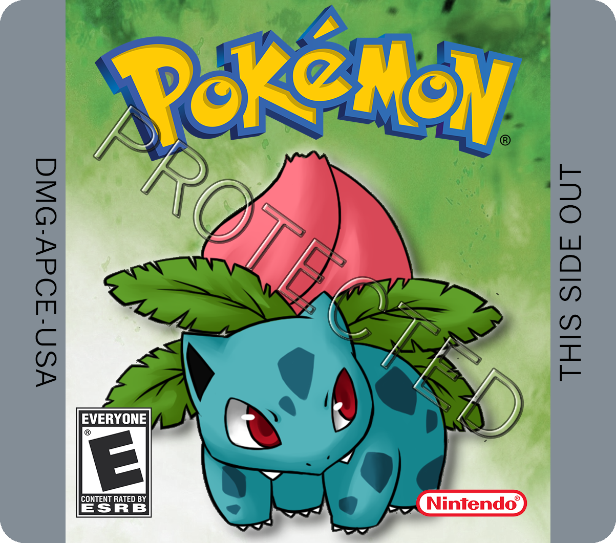 Ivysaur Nintendo Gameboy Cartridge Sticker by cboma18 on DeviantArt