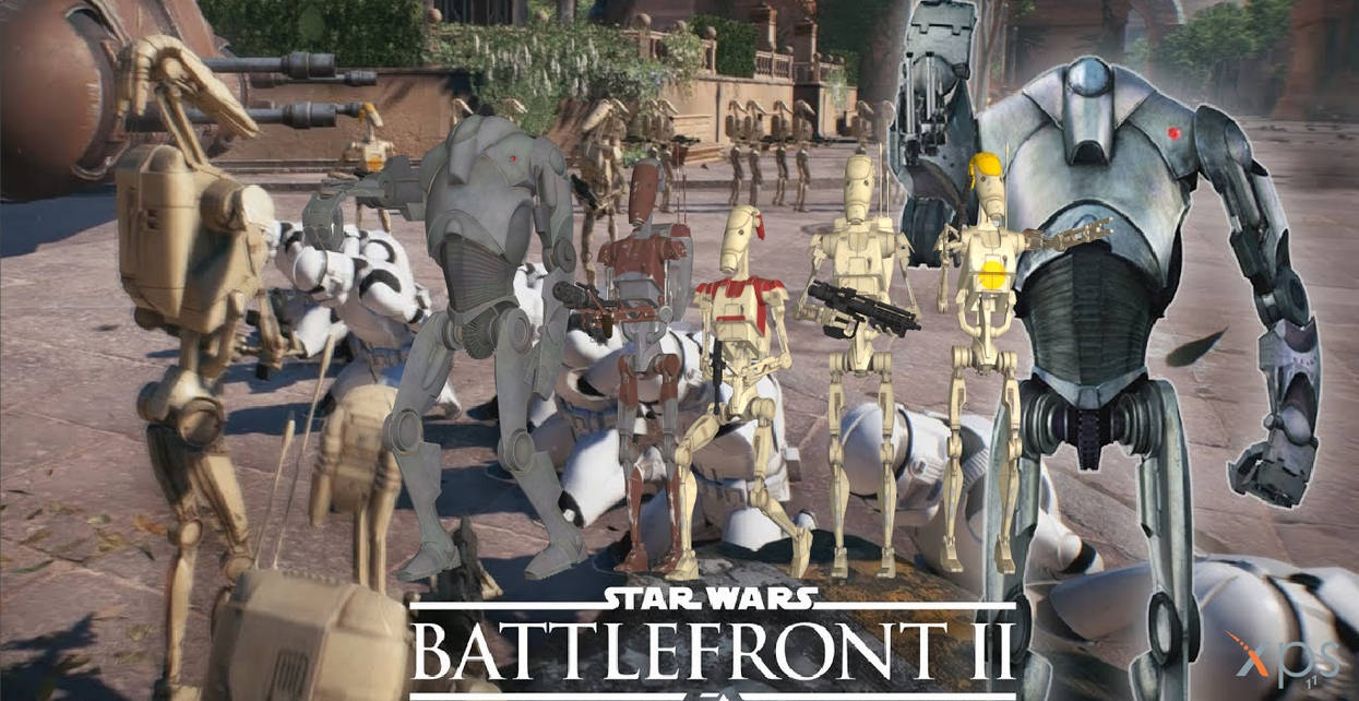 Battlefront 2 Droids+Weapons by BlinkJisooXPS on DeviantArt