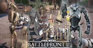 Battlefront 2 Droideka by BlinkJisooXPS on DeviantArt