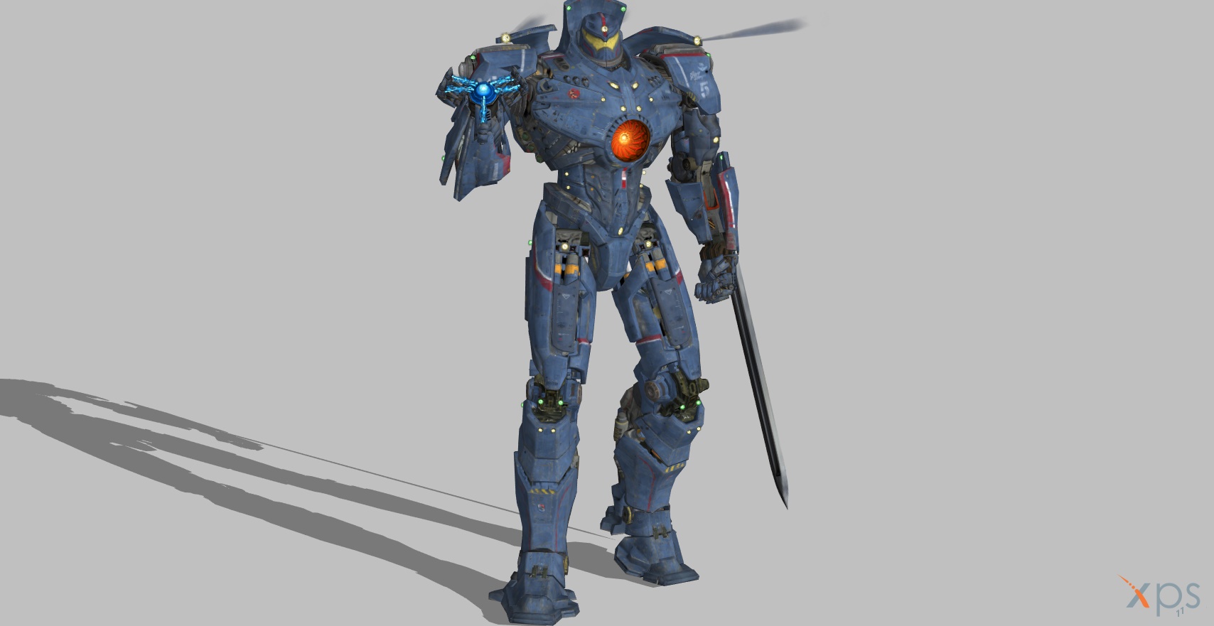 Pacific Rim Jaeger Gypsy Danger 3d Model