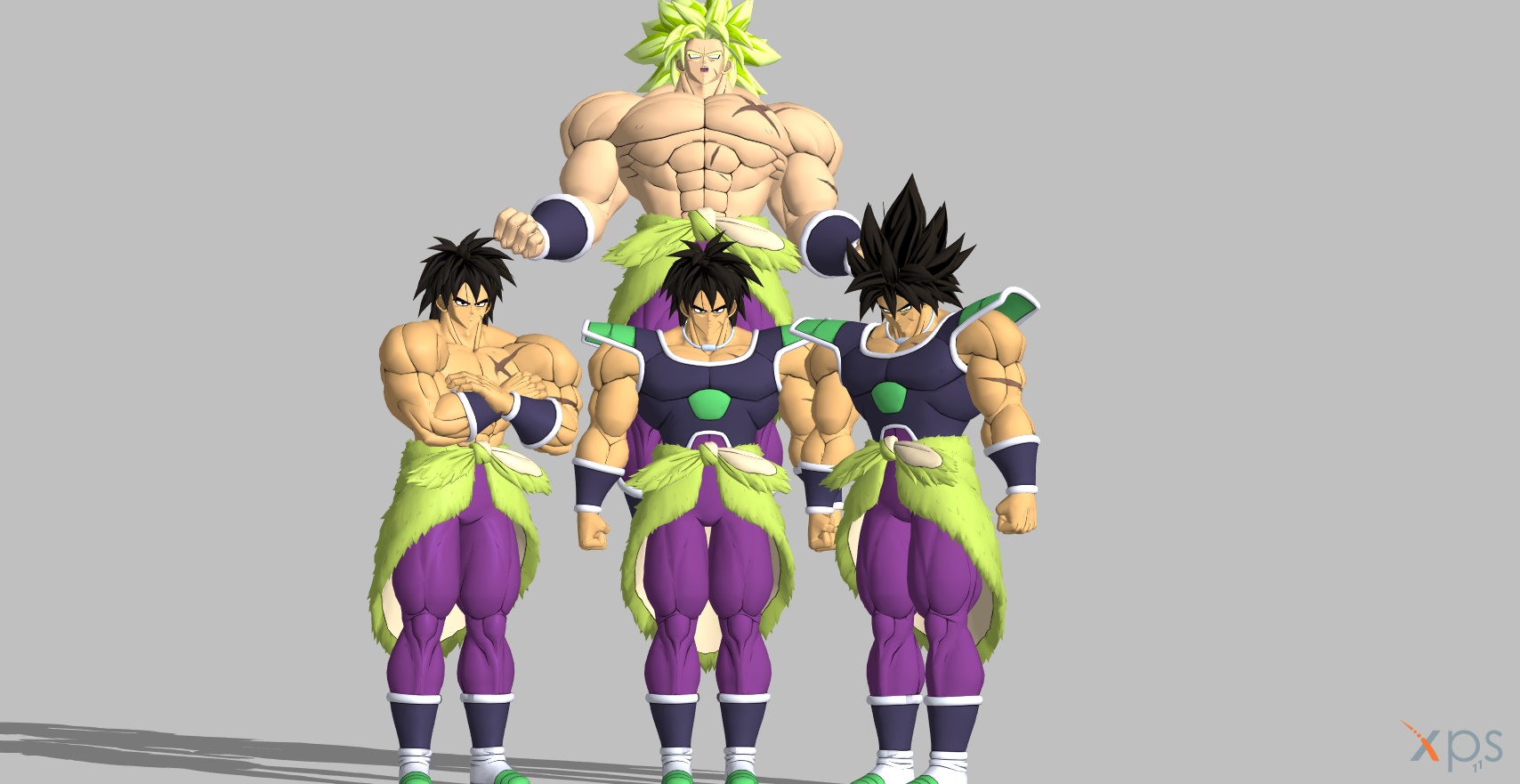 DBFZ Broly (super) by BlinkJisooXPS on DeviantArt