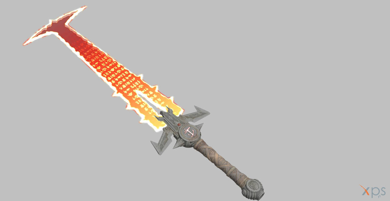 Doom Eternal Crucible Blade by BlinkJisooXPS on DeviantArt