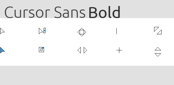 Cursor Sans Bold (Old Version) by RandomAcronym on DeviantArt
