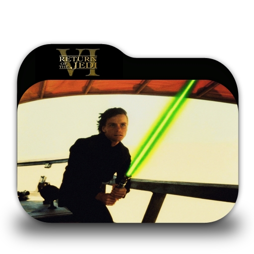 Star Wars Episode VI Folder Icon by borisbrate on DeviantArt