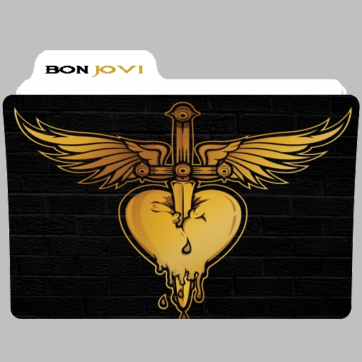 Bon Jovi Foler Icon (2) by borisbrate on DeviantArt