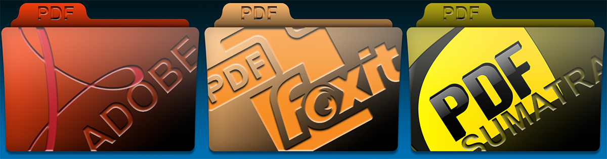 PDF Storage Folder icons by DarkKnight2264 on DeviantArt