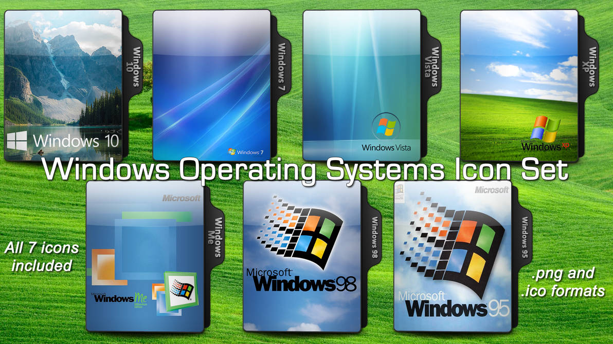 Windows Os Folder Icons by DarkKnight2264 on DeviantArt