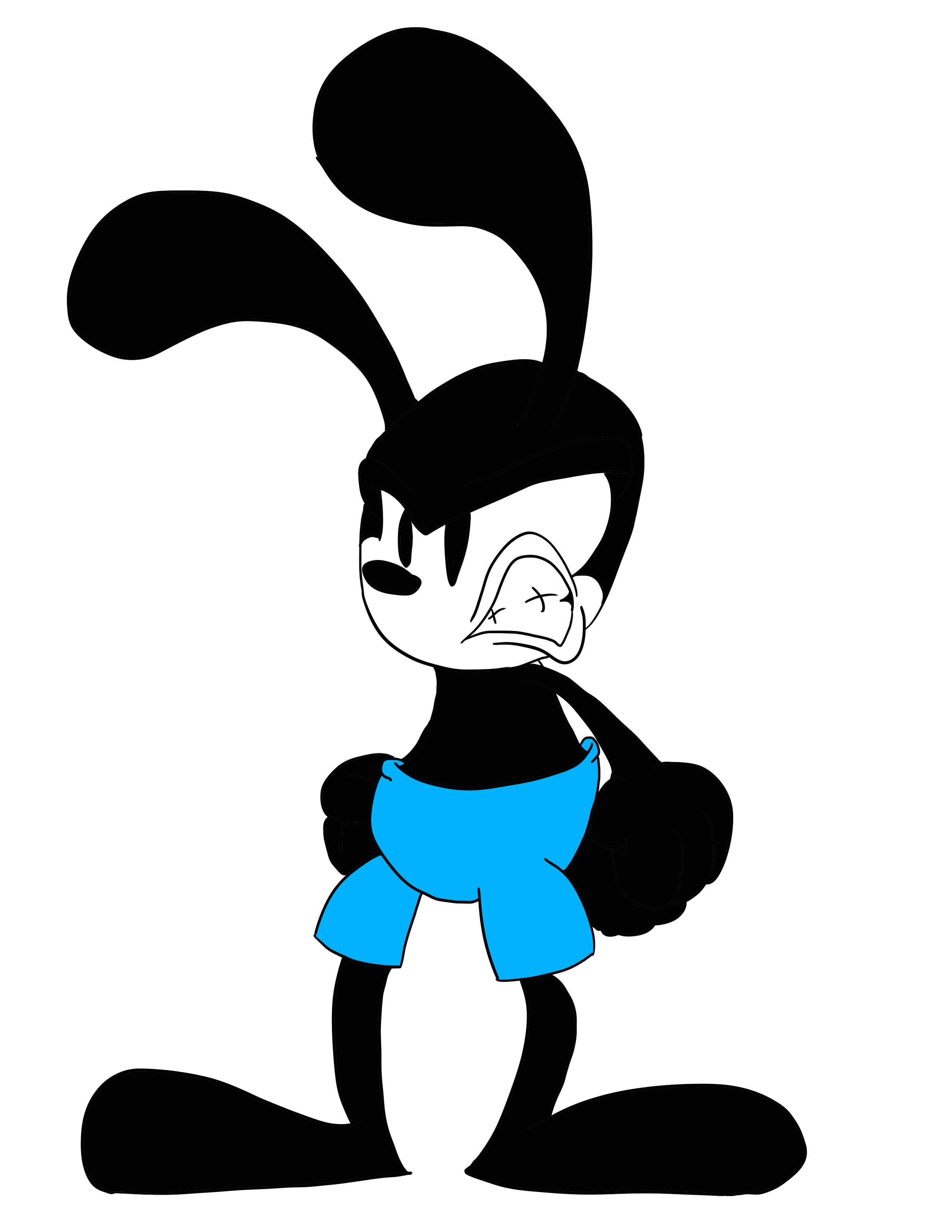 Oswald The Lucky Rabbit by Kraikein on DeviantArt