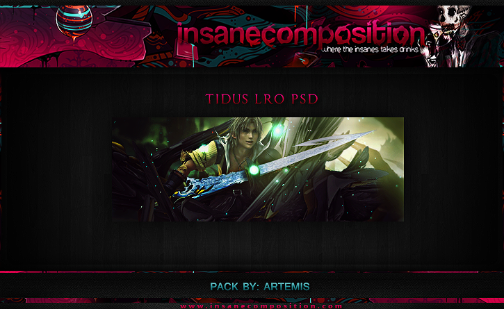 Tidus LRO PSD by jays-artemis on DeviantArt