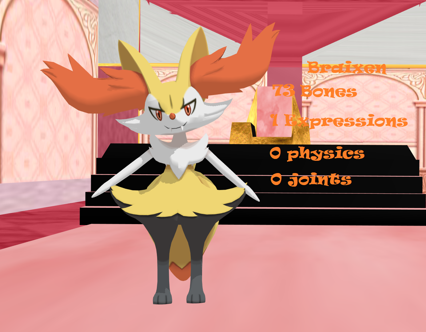 MMD Braixen DL by MMDEg on DeviantArt