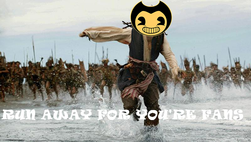 Run, Bendy, Run!!!!! by ralphsoliman on DeviantArt