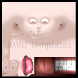 LM IMVU Face Template by Ashivara on DeviantArt