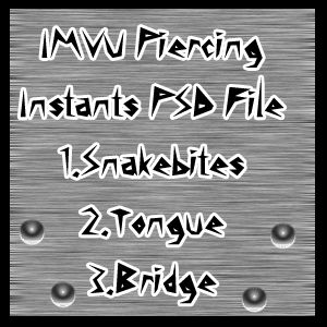 +LM+ IMVU Piercing Instants by Ashivara on DeviantArt
