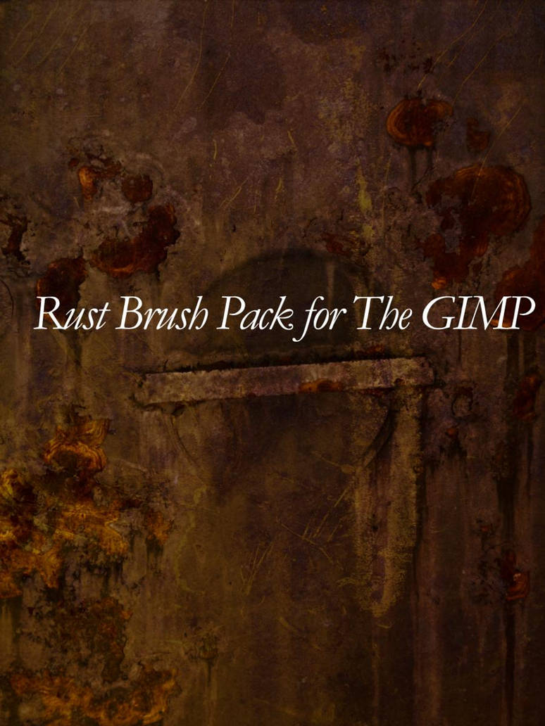 5 Rust Brushes for GIMP by Stock7000 on DeviantArt