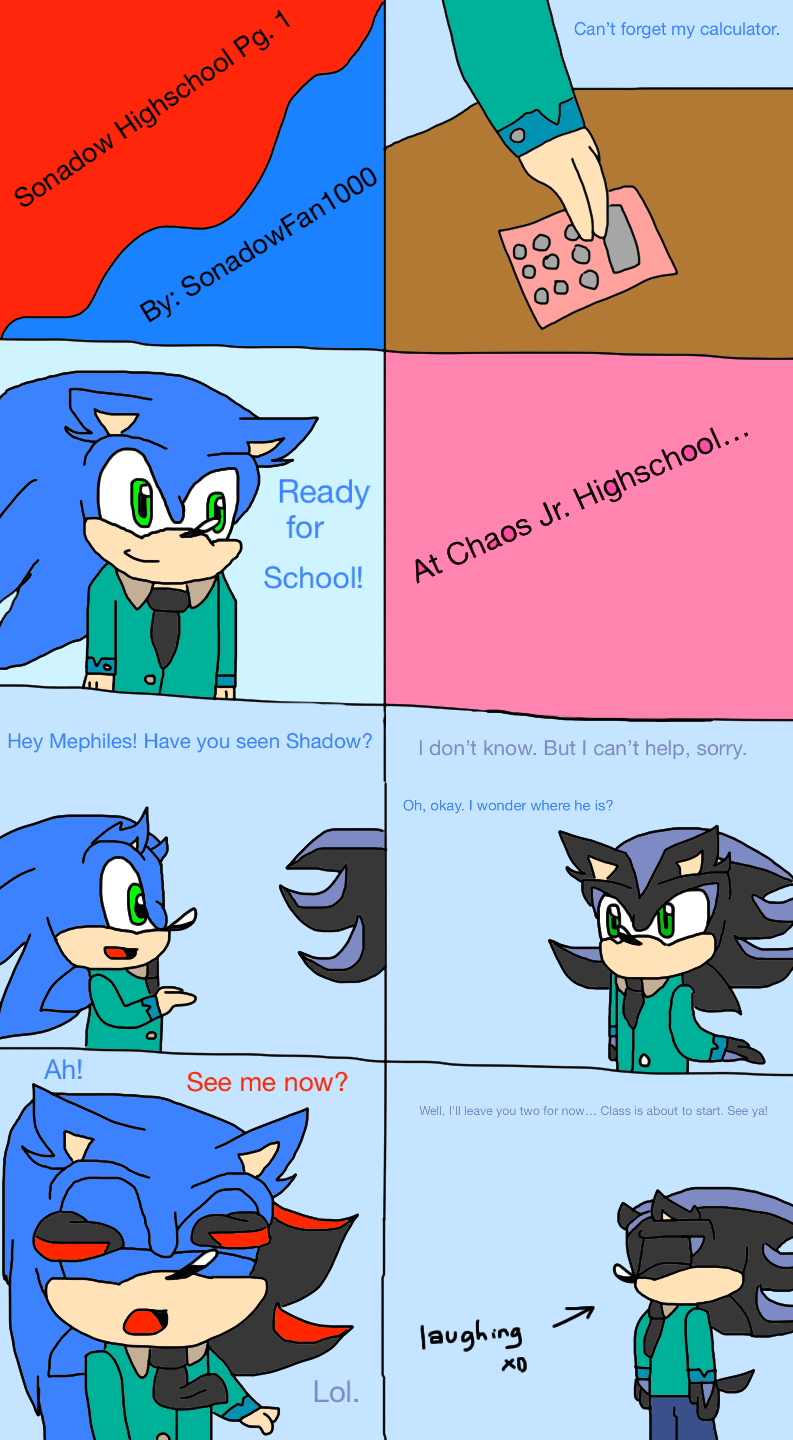 Sonadow Comic Deviantart