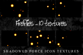 Fireflies - 10 Icon Textures by ShadowedForce on DeviantArt