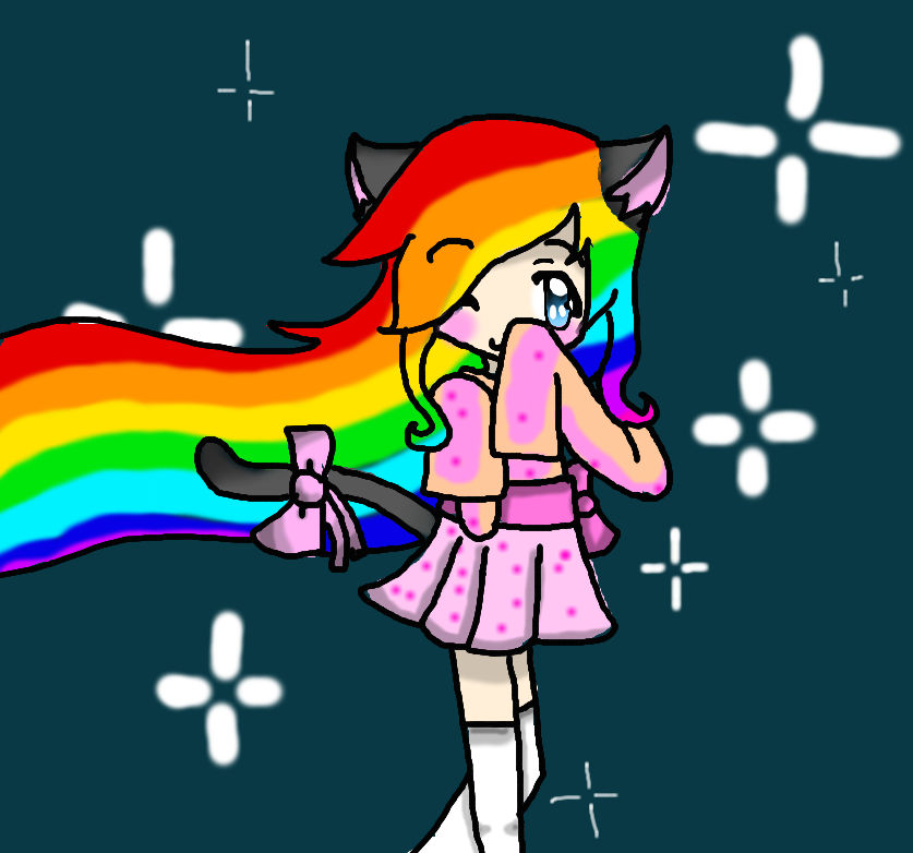 Nyan Cat Human! by xPikushi on DeviantArt