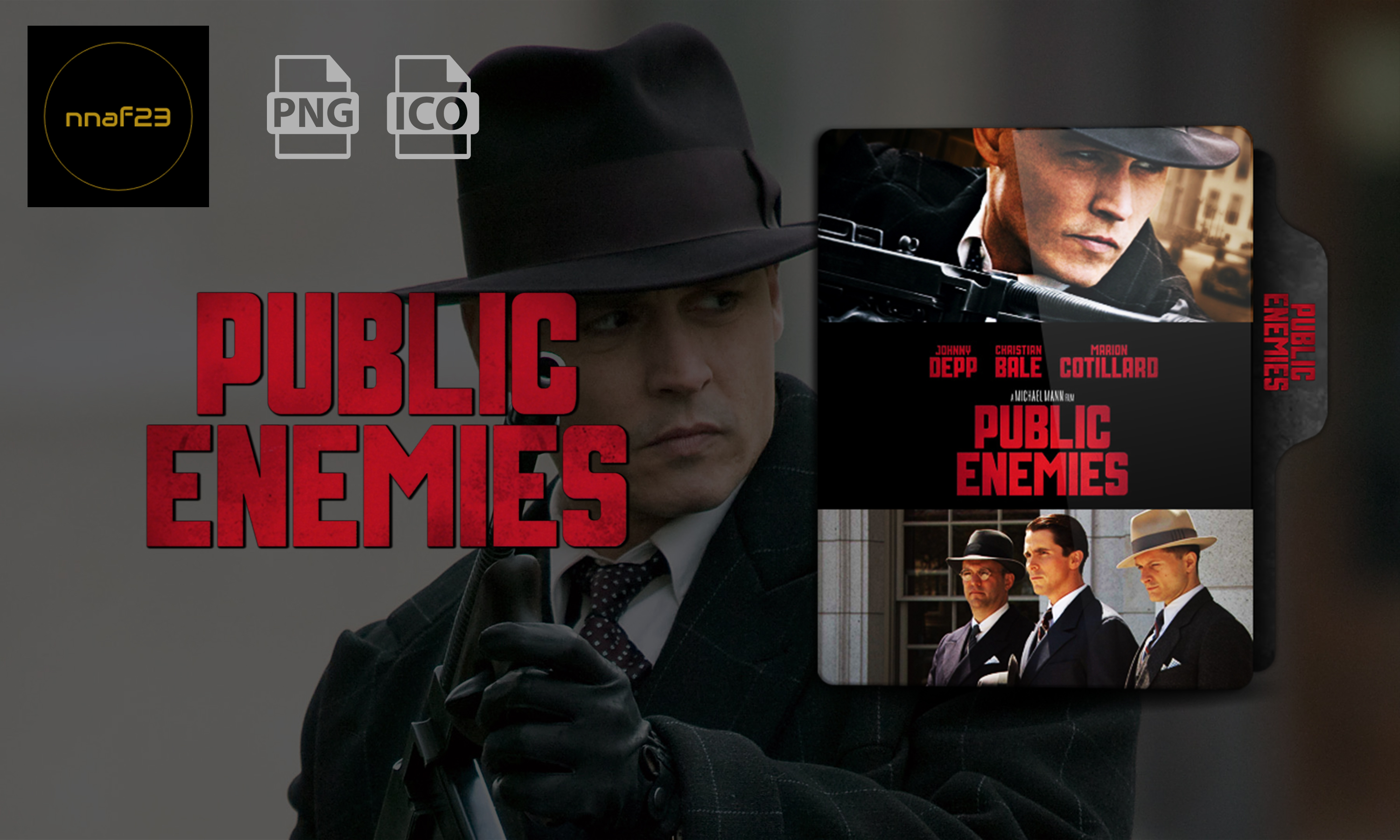 Public Enemies (2009) Folder Icon by nnaf23 on DeviantArt