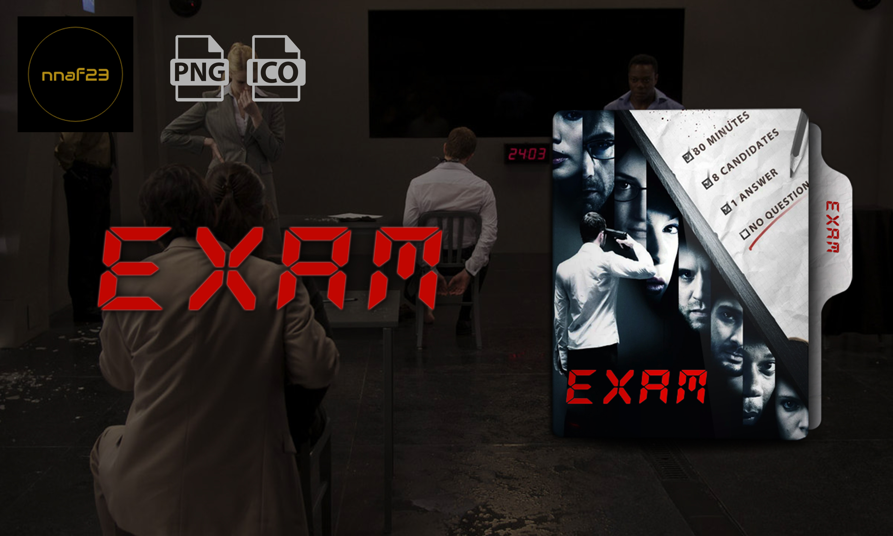 Exam (2009) Folder Icon by nnaf23 on DeviantArt