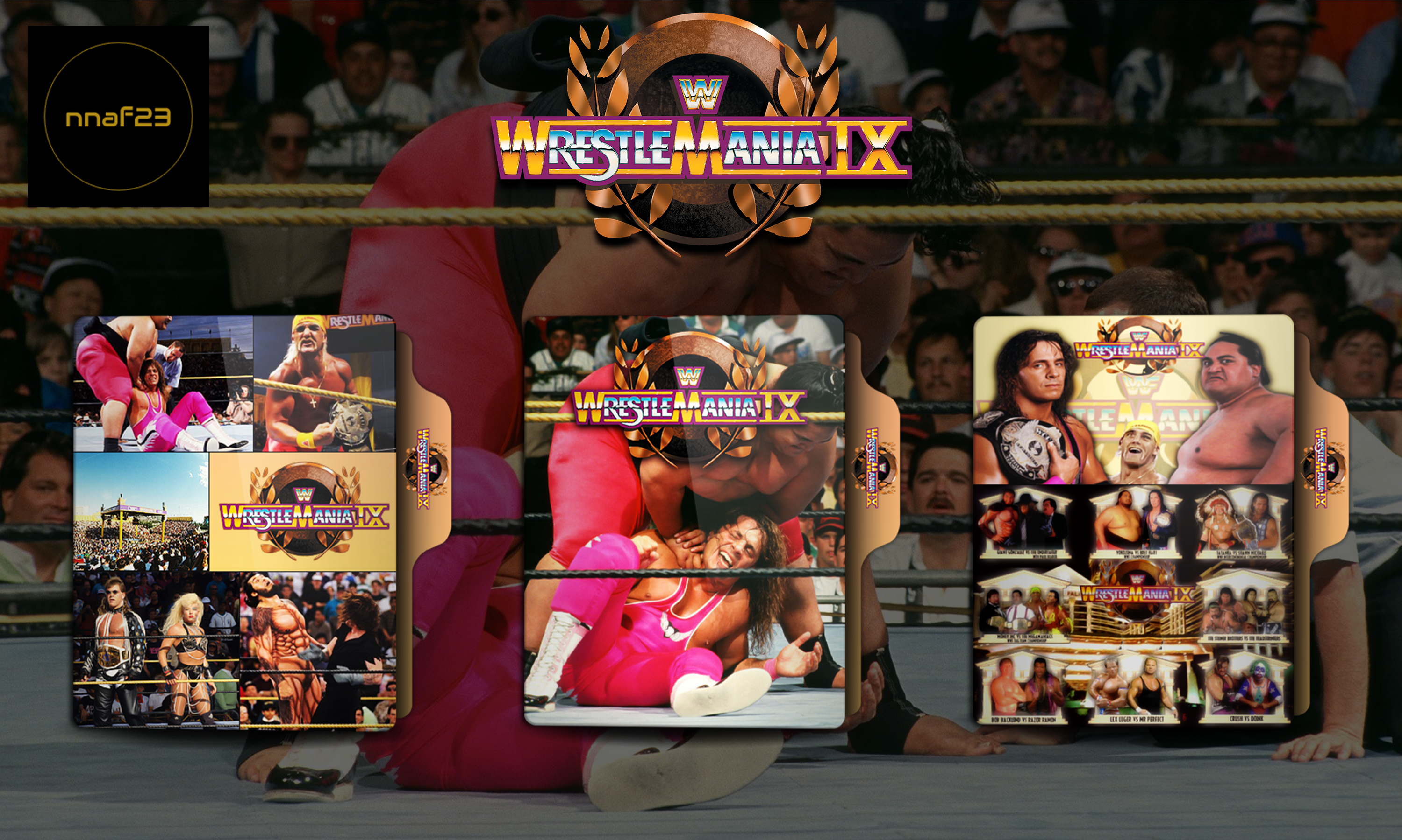 Wrestlemania 9 (1993) by nnaf23 on DeviantArt