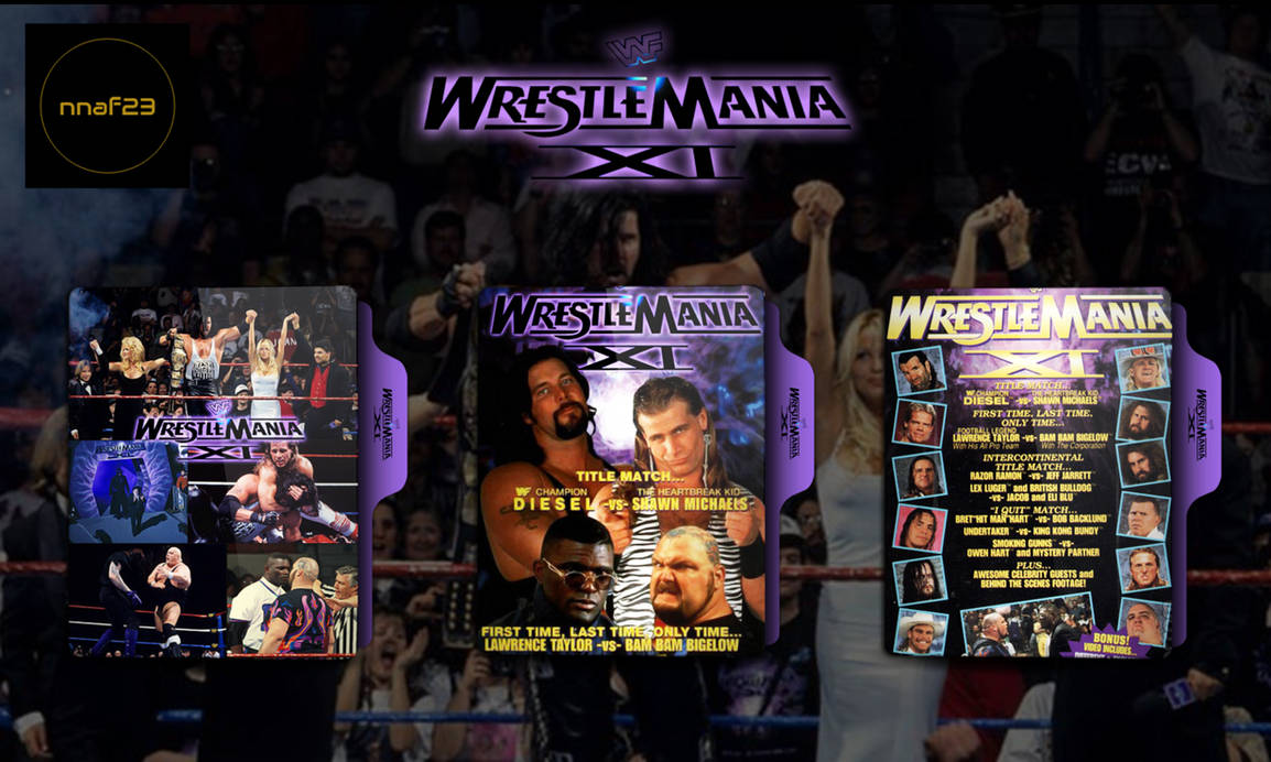 Wrestlemania 11 (1995) by nnaf23 on DeviantArt